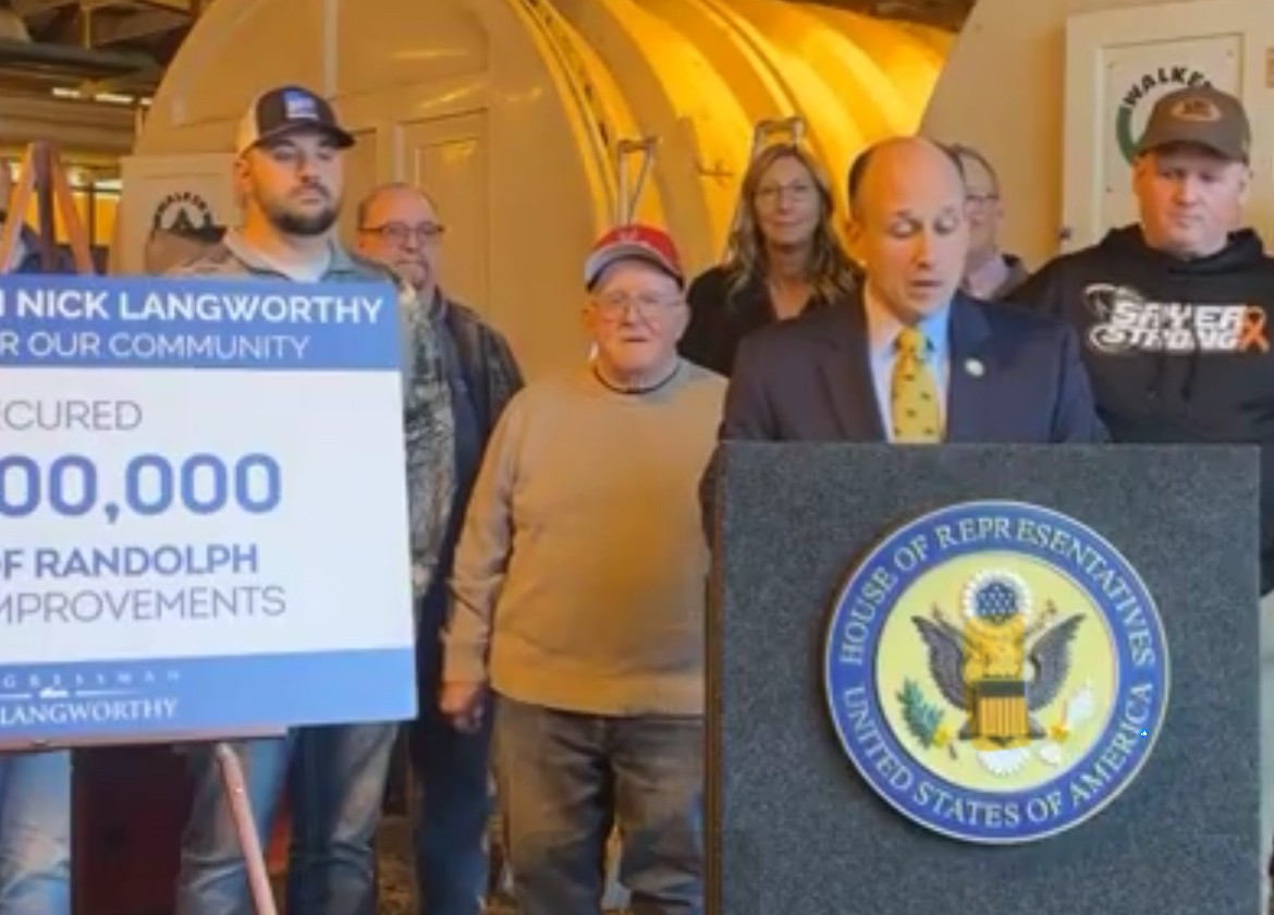 Langworthy Presents $1M Funding For Randolph Sewer Project | News ...